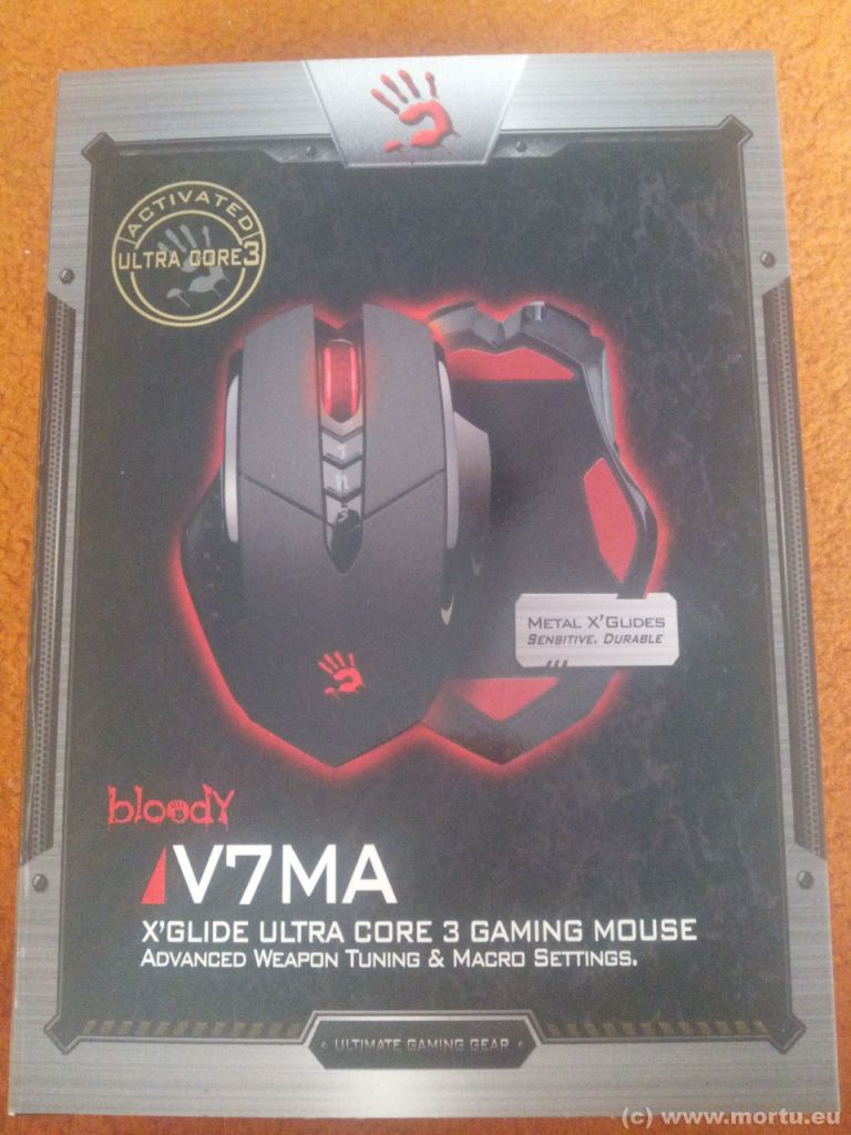 Achiziție nouă - Mouse A4tech Bloody V7MA - Mortu`s Blog